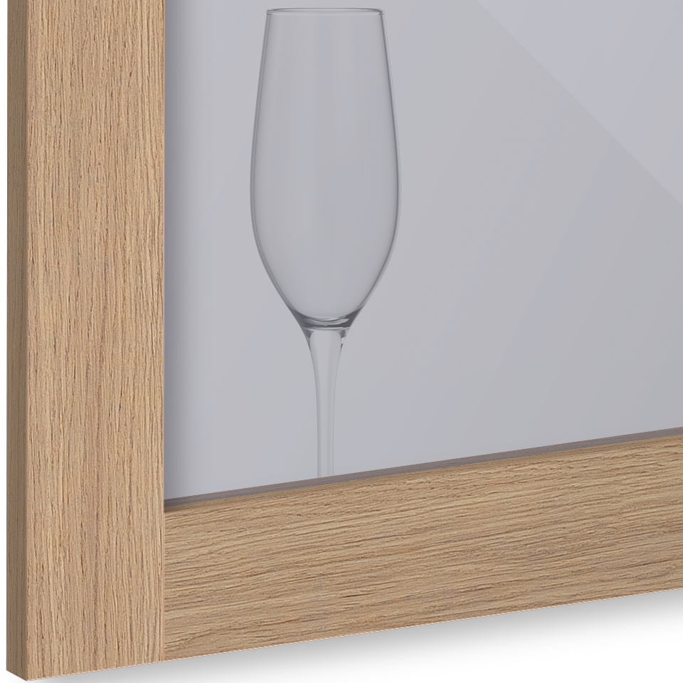 Grey Glass Insert - SURANO / Custom Products / Polytec